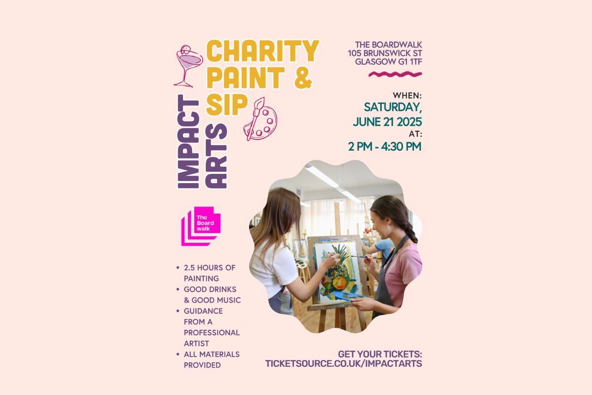 Impact Arts is running its first ever Charity Paint & Sip event in ...