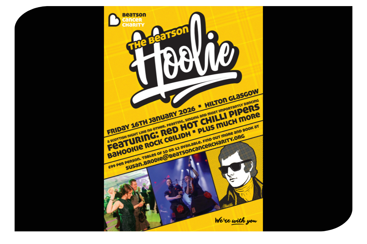 New Beatson Cancer Charity event announced | Glasgow Chamber of Commerce